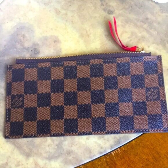 None | Bags | Damier Ebene Pattern Pouch | Poshmark